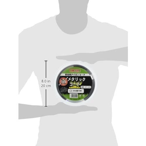 大地の達人 草刈用メタリックコード 丸 2.8mmx50m巻 DT-22 : べるおさ本舗 - 通販 - Yahoo!ショッピング