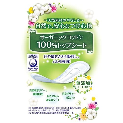チャームナップ 吸水さらフィ オーガニックコットン 少量用 無香料 羽なし 15cc 19cm 24コ入(尿 吸収ナプキン 尿もれパッド ナプキンサイ : べるおさ本舗 - 通販 ...