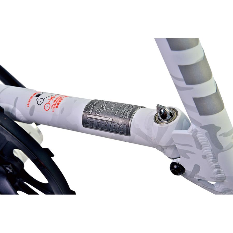 STRiDA ストライダ 自転車 折りたたみ自転車 MultiCam 10.8kg 16インチ 1speed アルミフレーム 軽量 プレゼント付き 防犯登録可 通勤 通学 整備済み : ベスポ ...