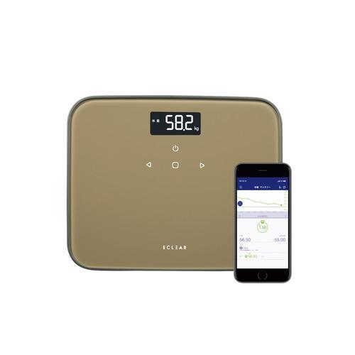 エレコム HCS-S02BR ECLEAR 体重計 カフェブラウン : ベスト電器Yahoo!店 - 通販 - Yahoo!ショッピング