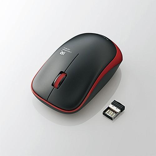 ELECOM 【推奨品】マウス エレコム 無線 ワイヤレス M-IR07DRRD 無線IRマウス 3ボタン レッド : ベスト電器Yahoo!店 - 通販 - Yahoo!ショッピング