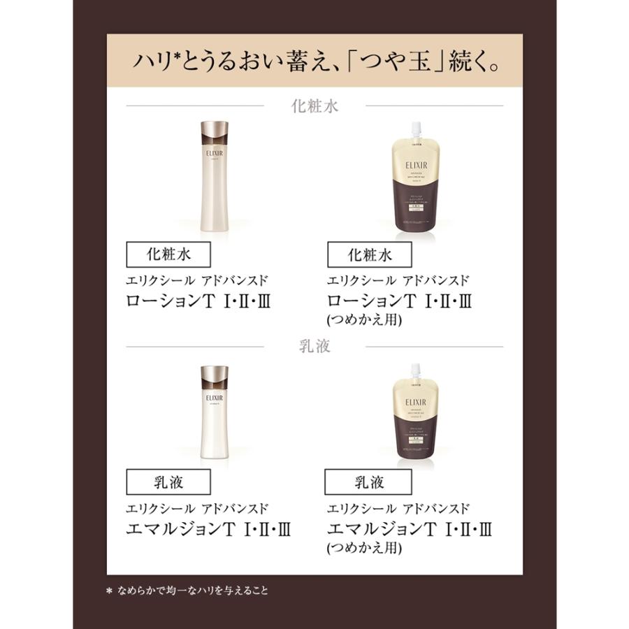 資生堂（SHISEIDO） エリクシール アドバンスド エマルジョン T III （つめかえ用） (110mL) : ベスト電器Yahoo!店 - 通販 - Yahoo!ショッピング