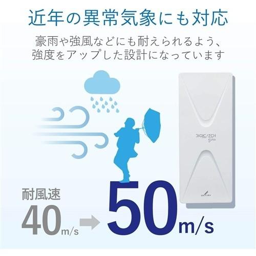 DXアンテナ UAH261B(W) UAH平面アンテナ ブースター内蔵26素子相当 オフホワイト : ベスト電器Yahoo!店 - 通販 - Yahoo!ショッピング