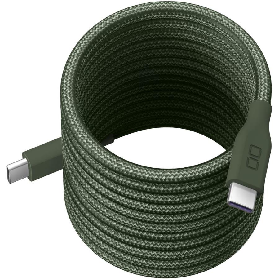 CIO スパイラルケーブル CtoC 2m モスグリーン CIO-NLSC30000-CC2-MG : ベスト電器Yahoo!店 - 通販 - Yahoo!ショッピング