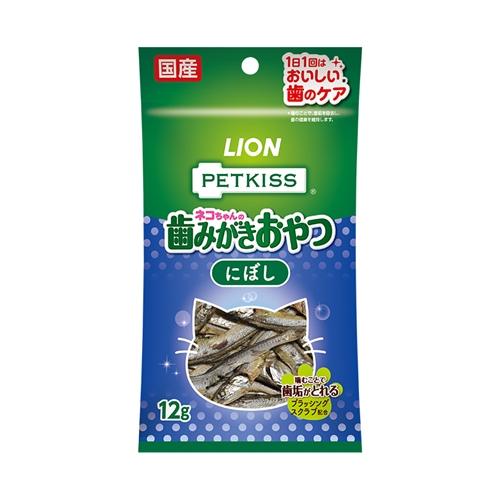 ライオンペット PETKISS ネコちゃんの歯みがきおやつ にぼし 12g : 9666340017 : ベスト電器Yahoo!店 - 通販 - Yahoo!ショッピング