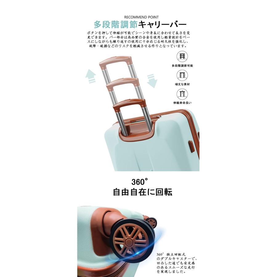 【在庫一掃セール 6,580円→3,980円】スーツケース Lサイズ キャリーケース キャリーバッグ 軽量 おしゃれ 送料無料 大容量 TSA ...