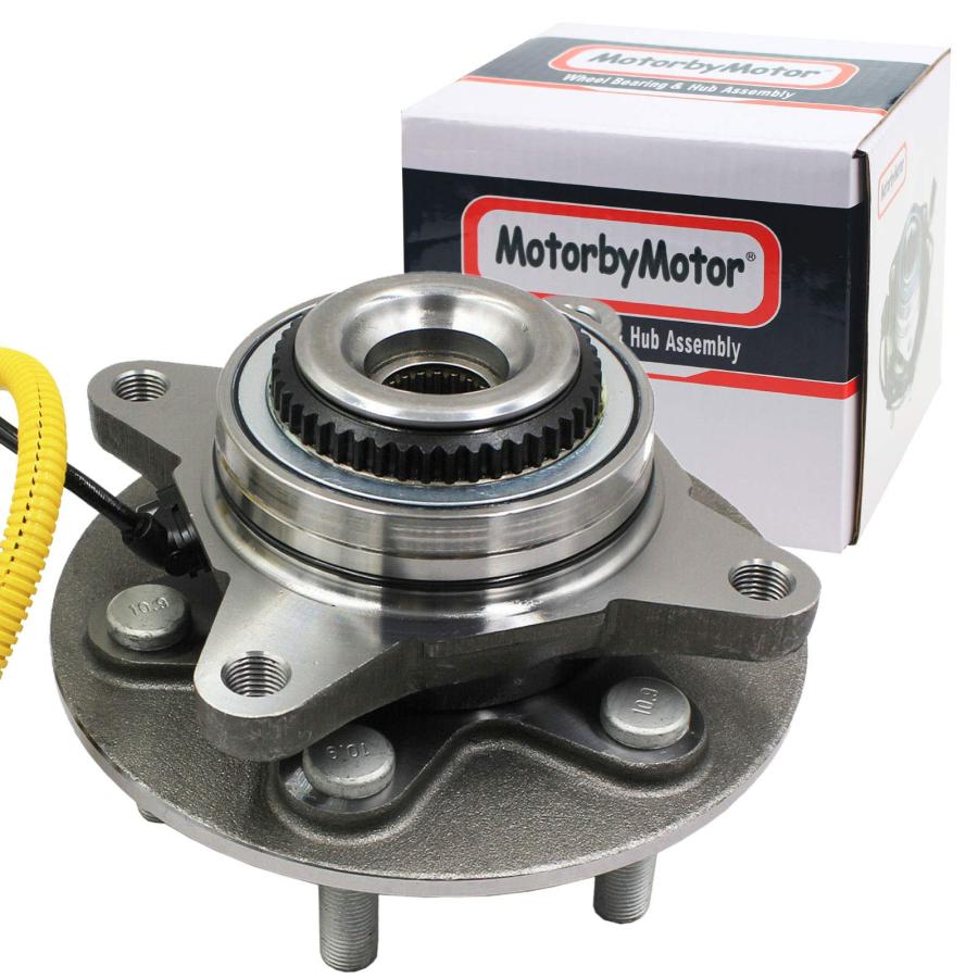 【並行輸入品】MotorbyMotor 515181 Front Wheel Bearing and Hub Assembly 4WD wit ...
