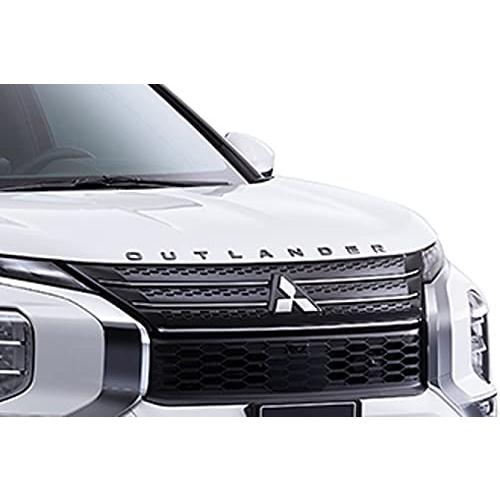 Black Genuine OEM Mitsubishi Outlander Hood Emblem Badge Decal O 並行輸入品 ...
