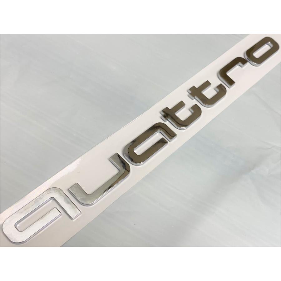 Generic Replacement Chrome Quattro Front Grille Emblem Badge Gri 並行輸入品 ...