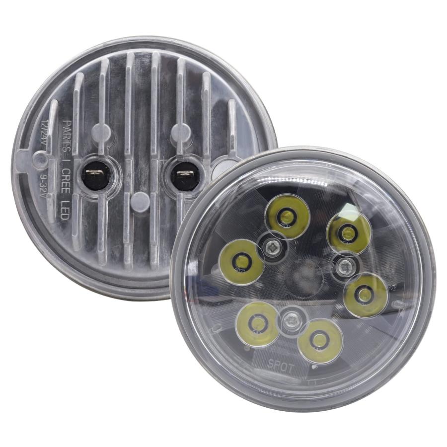 jose2015 2PCS PAR36 LED Light, 4.5" Round Tractor Lights 13W 並行輸入品 ...