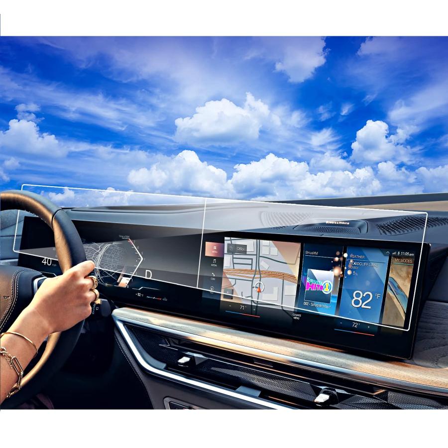 Tempered Glass 2024 BMW X5 M60i Bmw Screen Protector for BM 並行輸入品 ...