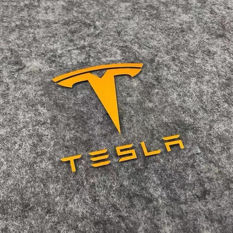 Car Emblem Sticker for Tesla Model 3/Y, Badge Stickers, De 並行輸入品 : Best ...