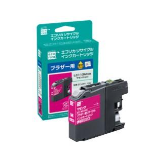 エコリカ ECI-BR113M ブラザー用リサイクルインク（マゼンタ）LC113M : ベストテック ヤフー店 - 通販 - Yahoo!ショッピング