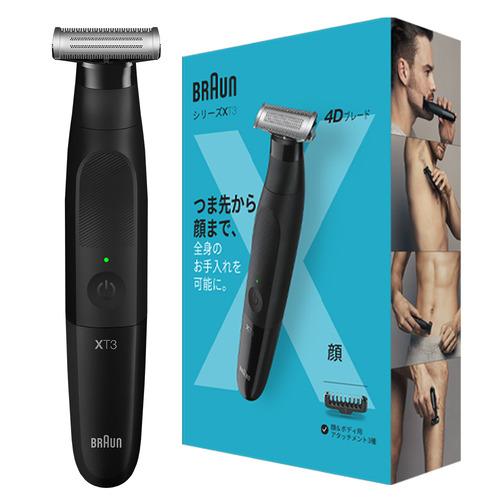 ブラウン XT3000-C XT 3000-c ボディ&フェイス グルーマー PRO X ブラック : ベストテック ヤフー店 - 通販 - Yahoo!ショッピング