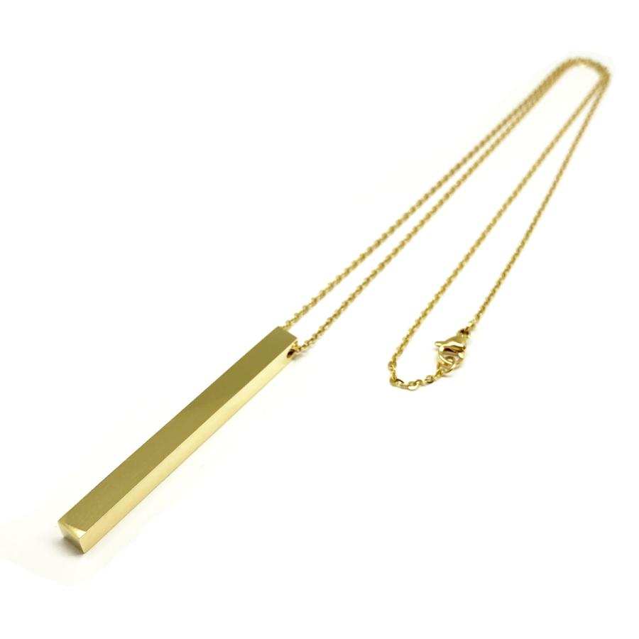 ステンレス スティックペンダント ネックレス ステンレスアクセサリー : ps14 : ベストアクセ - 通販 - Yahoo!ショッピング