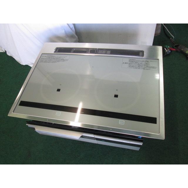 Panasonic 未使用 パナソニック ビルトイン IHクッキングヒーター ST373SKF 単相200V 75cm(0905AI)7AT ...