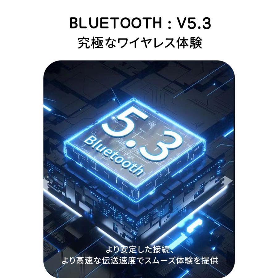 骨伝導イヤホン風 ワイヤレスイヤホン Bluetooth5.3 小型 軽量 高音質 Siri対応 低遅延 ヘッドセット iPhone Android対応 BL35 ポイント消化 ポイント利用 ...