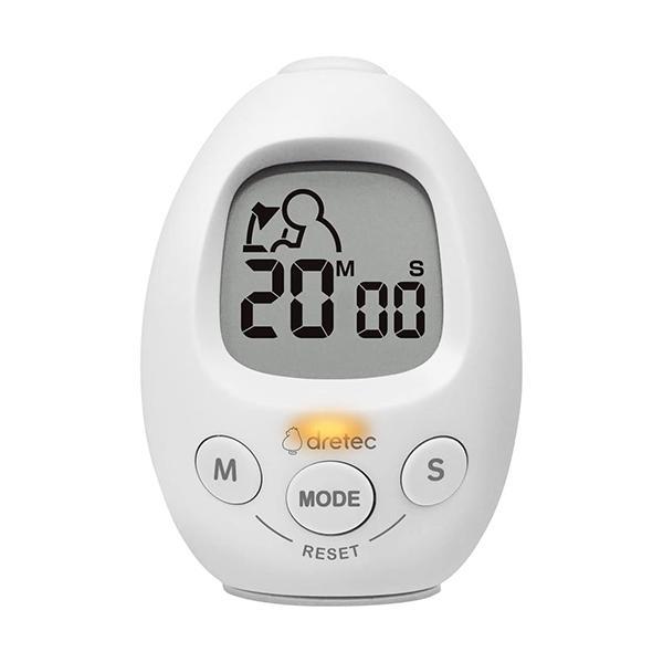 ドリテック T-601 スタディエッグ ホワイト Study egg かわいい たまご 学習タイマー 勉強 dretec : ベストワン - 通販 - Yahoo!ショッピング