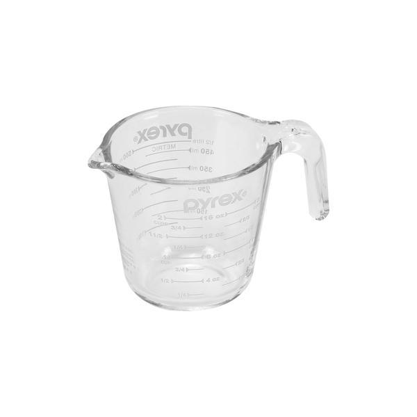 PYREX パイレックス CP-8651 メジャーカップ 500ml WL 計量カップ 耐熱ガラスレンジ 食洗機 ホワイト : ベストワン - 通販 - Yahoo!ショッピング