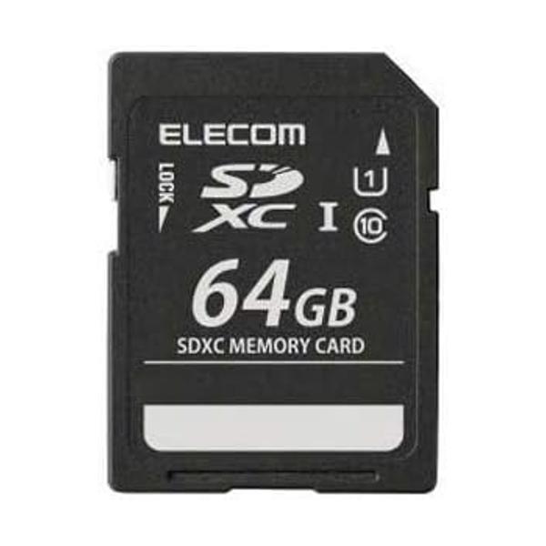 ELECOM エレコム MF-DSD064GUL SDXCメモリカード 64GB UHS-I対応 : ベストワン - 通販 - Yahoo!ショッピング