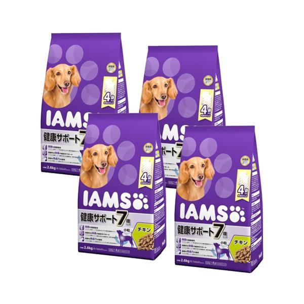 MARS 4個セット マースジャパン アイムス ドッグフード 7歳以上用 健康サポート 小粒 チキン シニア犬用 2.6kgドライフード ...