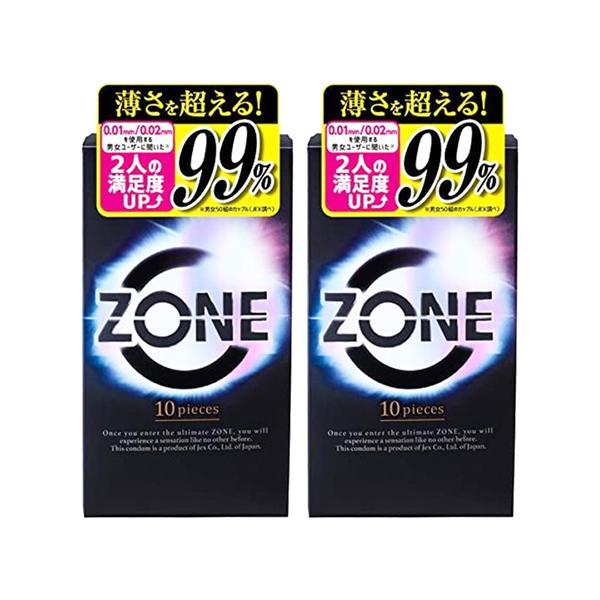 ジェクス 2個セット ゾーン コンドーム 10個入 避妊具 避妊用品 ZONE JEX : ベストワン - 通販 - Yahoo!ショッピング
