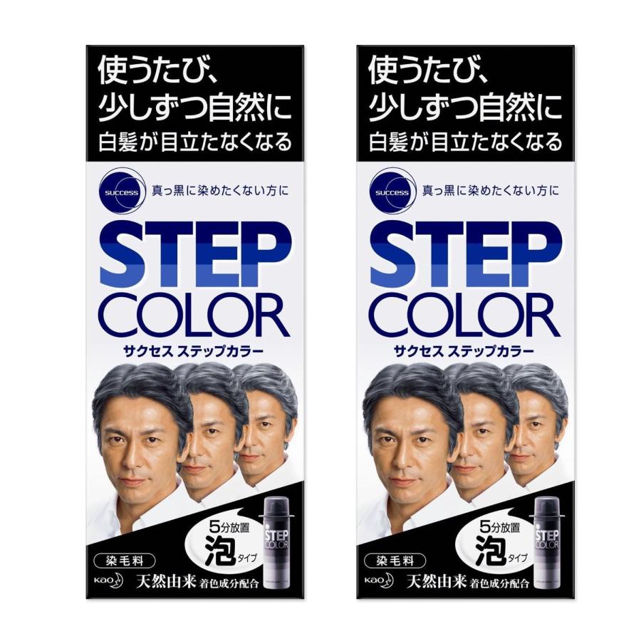 Kao（花王） 2個セット サクセス ステップカラー 110g 白髪染め : ベストワン - 通販 - Yahoo!ショッピング