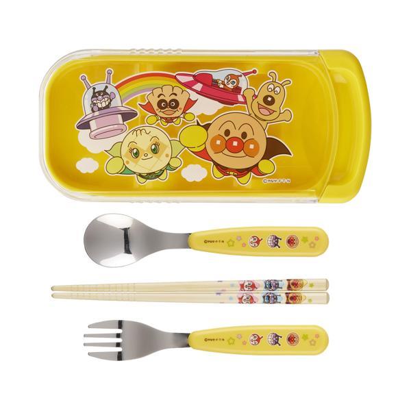 LEC レック アンパンマン 抗菌スライド 3点セット 箸 スプーン フォーク : ベストワン - 通販 - Yahoo!ショッピング