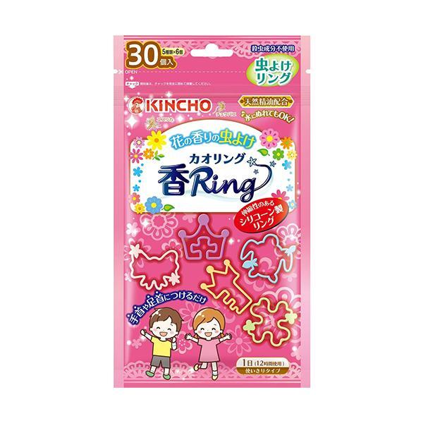 KINCHO 金鳥 虫よけ香リング カオリング ピンク 花の香り 30個入 : ベストワン - 通販 - Yahoo!ショッピング