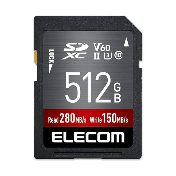 ELECOM エレコム SDカード 512GB SDXC データ復旧サービス付 UHS-II V60 MF-FS512GU23V6R : ベストワン - 通販 - Yahoo!ショッピング