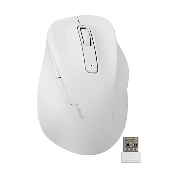 ELECOM エレコム ワイヤレスマウス EX-G 無線2.4GHz 静音 Lサイズ 5ボタン ホワイト M-XGL30DBSKWH : ベストワン - 通販 - Yahoo!ショッピング