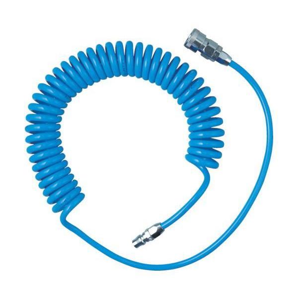 TRUSCO中山 TRUSCO(トラスコ) αウレタンコイルホースブルー カップリング付 6m TUCH-7B : ベストワン - 通販 - Yahoo!ショッピング