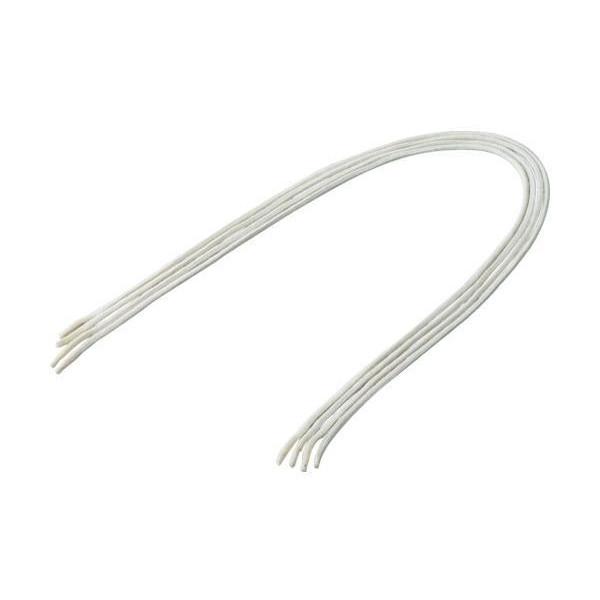 TRUSCO中山 TRUSCO(トラスコ) 難燃ロープ 白 3mm×900mm 16打タイプ 4本入 TRNR-3900 : ベストワン - 通販 - Yahoo!ショッピング