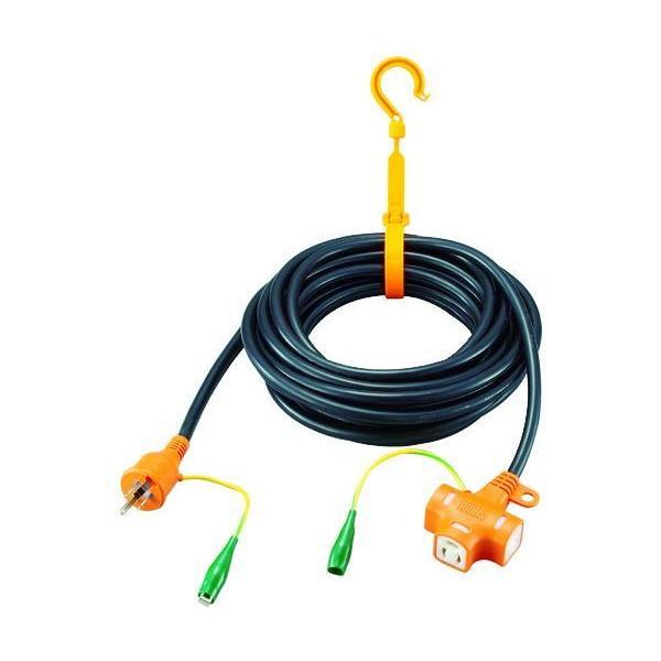 TRUSCO中山 TRUSCO(トラスコ) 抜け止めアース付ポッキンプラグ延長コード 10m TKC-NDPK10 : ベストワン - 通販 - Yahoo!ショッピング