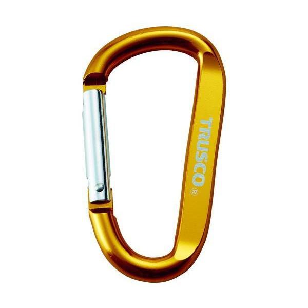 TRUSCO カラビナ線径8mmX80mmD型ゴールド : yk92192-a2303 : ベストワン - 通販 - Yahoo!ショッピング