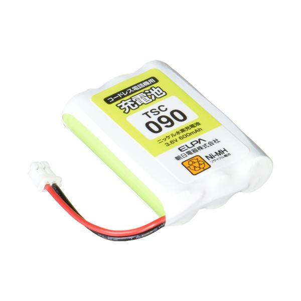 ELPA エルパ 電話機用充電池 パイオニア他同等品 電池パック 3.6V 600mAh ニッケル水素充電池 TSC-090 : ベストワン - 通販 - Yahoo!ショッピング