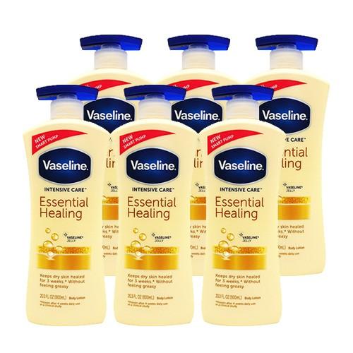 Vaseline（ヴァセリン） トータルモイスチャー エッセンシャルヒーリング ボディローション 600ml×6本セット インテンシブケア[9004] 送料無料 : ベストワンヤフーショップ ...