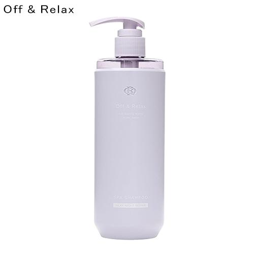 Off&Relax オフアンドリラックス スパ シャンプー シルキーナイトリペア 本体 460ml バイオレットムスクの香り[0166] 送料 ...