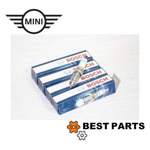 MINI 新品 BMW スパークプラグ4本セット プラチナ R55 56 57 12120035933 ポスト投函 : Best Parts ...