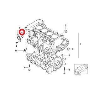 MINI（ミニ） 新品 BMW MINI シールカバーガスケット R50 52 One/Cooper 純正商品 11111487596 ポスト ...