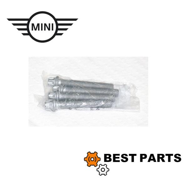 MINI（ミニ） 新品 BMW MINI クランクプーリーボルト 4本セット ディーゼル 11238477129用 R55 56 57 58 ...