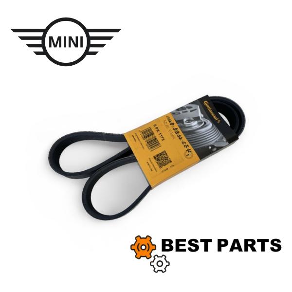MINI 新品 BMW ファンベルト F54 F55 F56 F60 11285B32CE4 11287952902 11289888807 ...