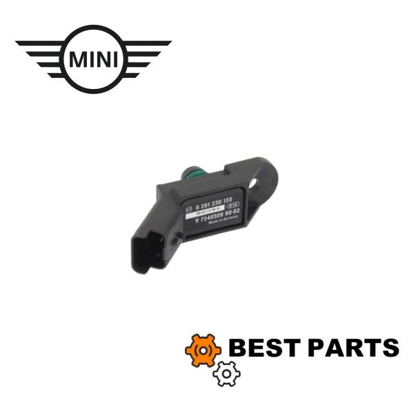 MINI（ミニ） 新品 BMW MINI インテークプレッシャーセンサー R55 56 57 N14 13627540508 純正OEM ...