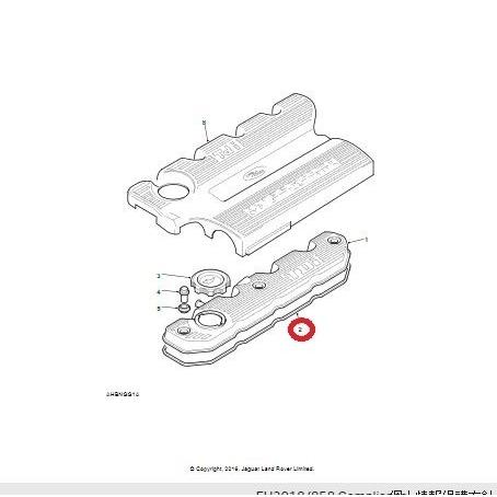 ランドローバー 新品 タペットカバーパッキン ディフェンダー1987〜2006/ RANGE ROVER CLASSIC/DISCOVERY ...