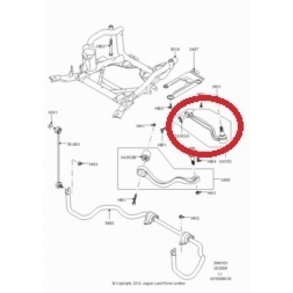 新品 レンジローバー3 フロントロアアーム RBJ500920/RBJ000062/RBJ500710 左右共通 社外品 : 5 ...