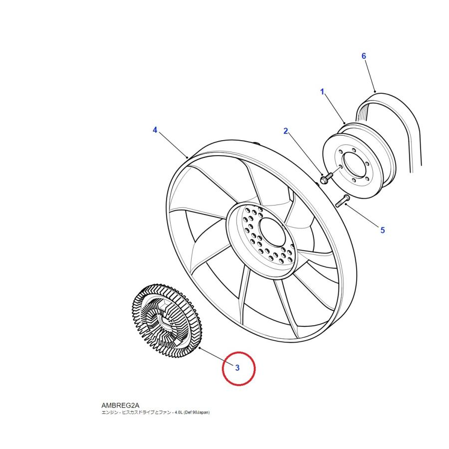 ランドローバー（LAND ROVER） 新品 ファンカップリング ERR3443 英国社外品 : Best Parts - 通販 ...