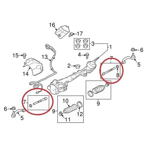 JAGUAR 新品 ジャガー XE/ALLNEWXF ステアリングタイロッド T2H21418/T2H4205/T2H5049 左右共通 社外 ...