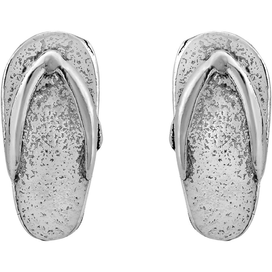 【並行輸入品】Fun Summertime Flip-Flops Slippers .925 Sterling Silver Stud ...