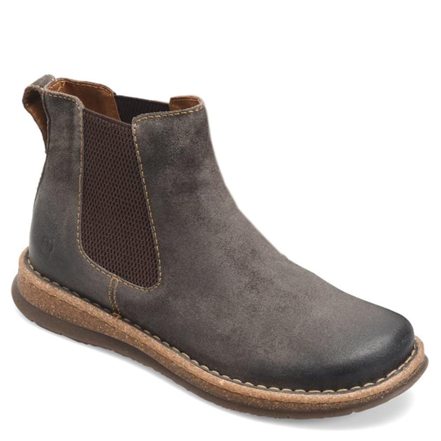 【並行輸入品】BORN Brody, ダークグレーディスト, 24 BORN Men's, Brody Boot Dark Grey 8 M ...