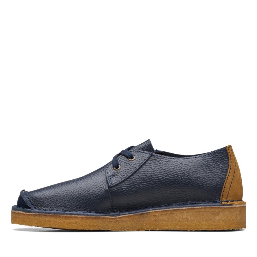 【並行輸入品】Clarks Mens Originals Seam Trek Ink Blue Leather | 26168529 : D ...